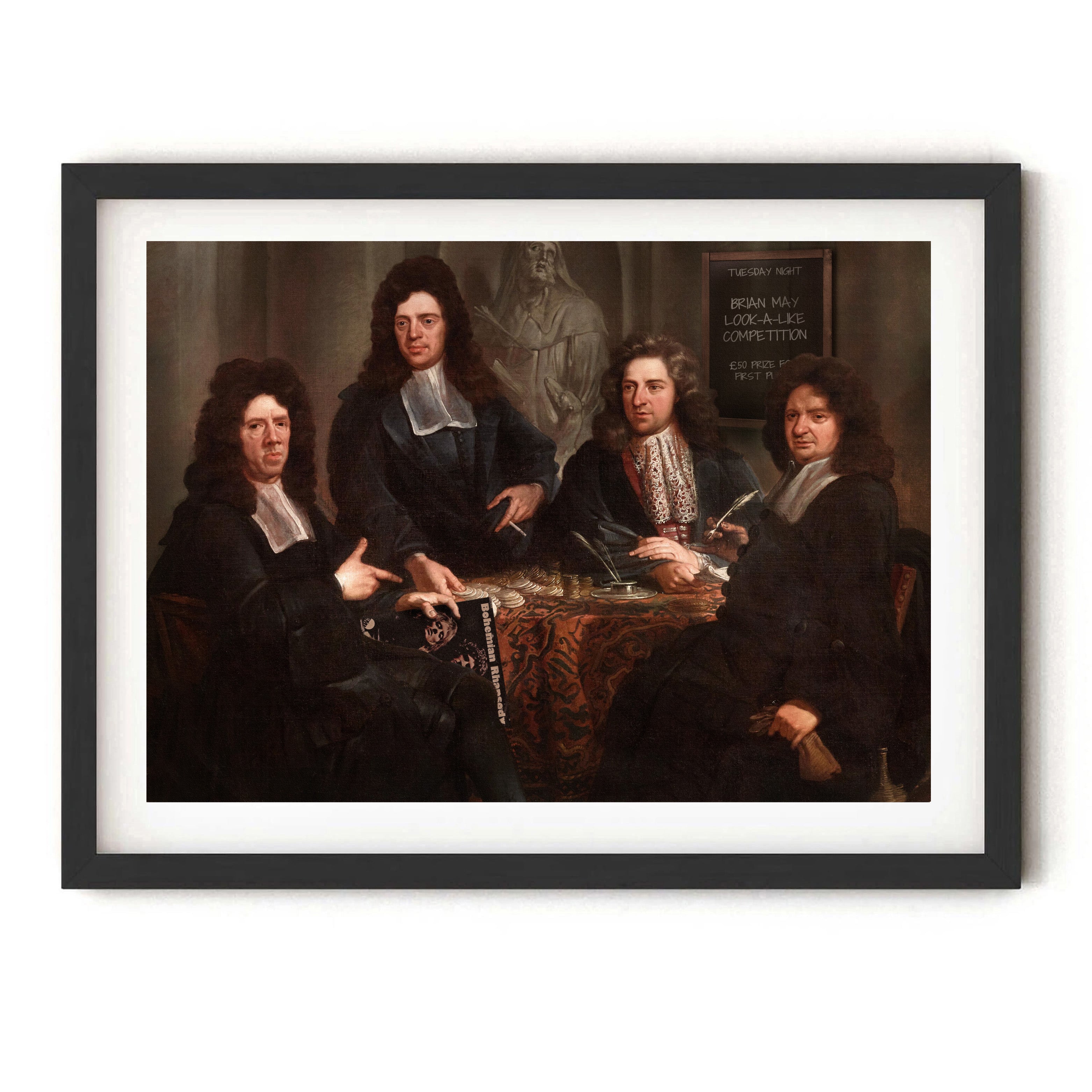 No, I'm Brian May! Print – Spruce Moose Bespoke Art Company