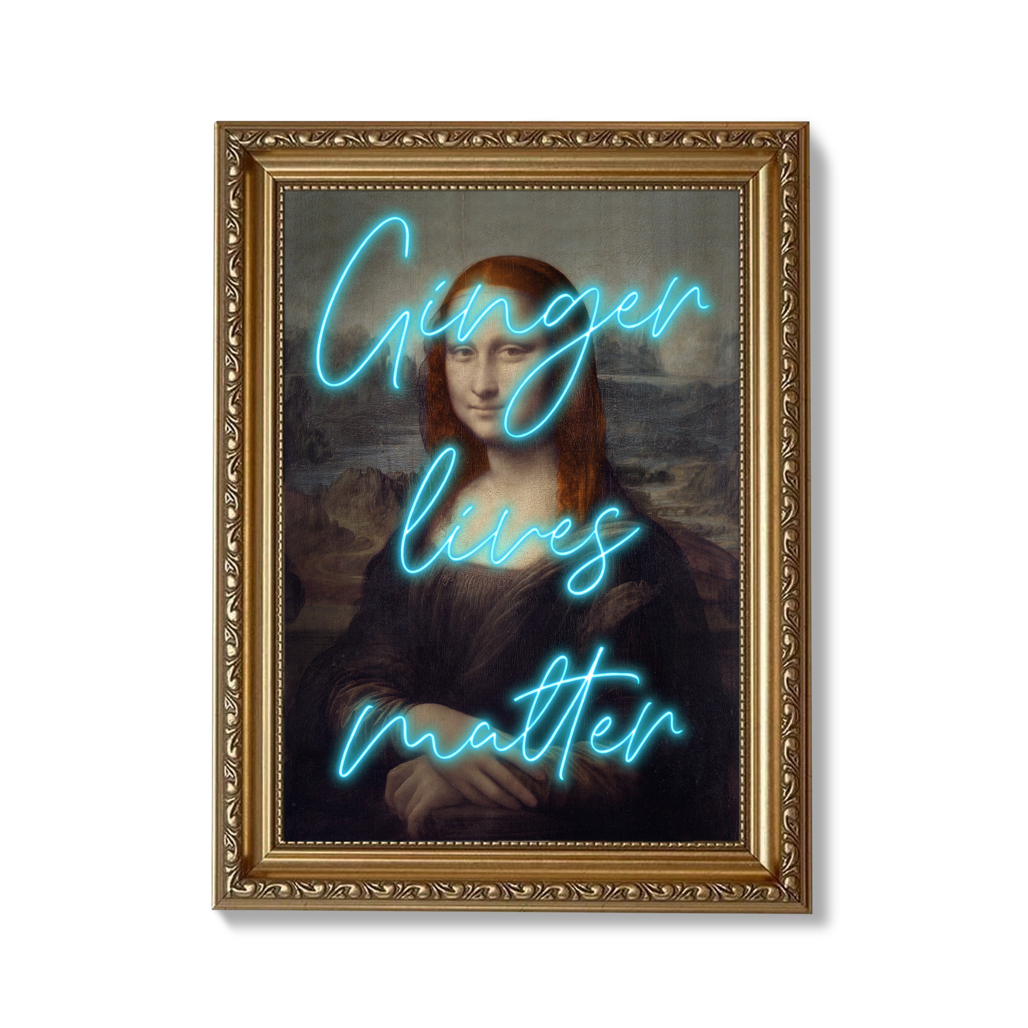 Ginger Lives Matter! Print – Spruce Moose Bespoke Art Company